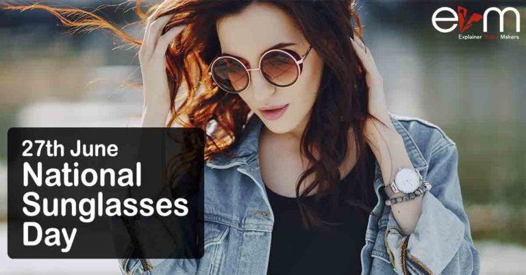 27th June: National Sunglasses Day - Explainer Video Makers 27th June: National Sunglasses Day - Explainer Video Makers