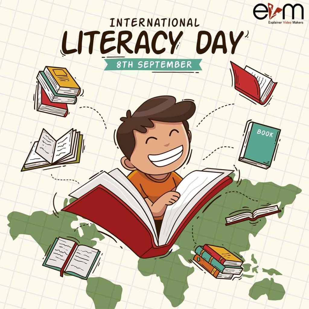 8th Sept: International Literacy Day - Explainer Video Makers